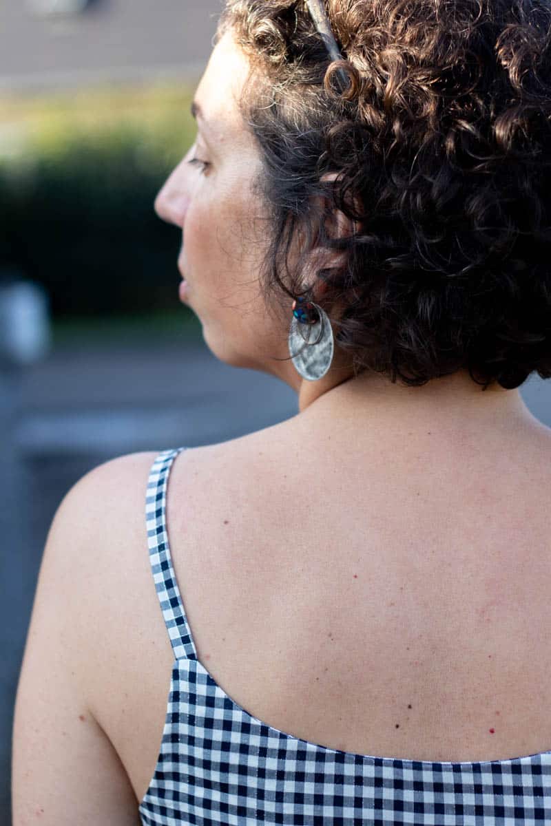 Coudre une robe d'été en vichy - Avril sur un fil